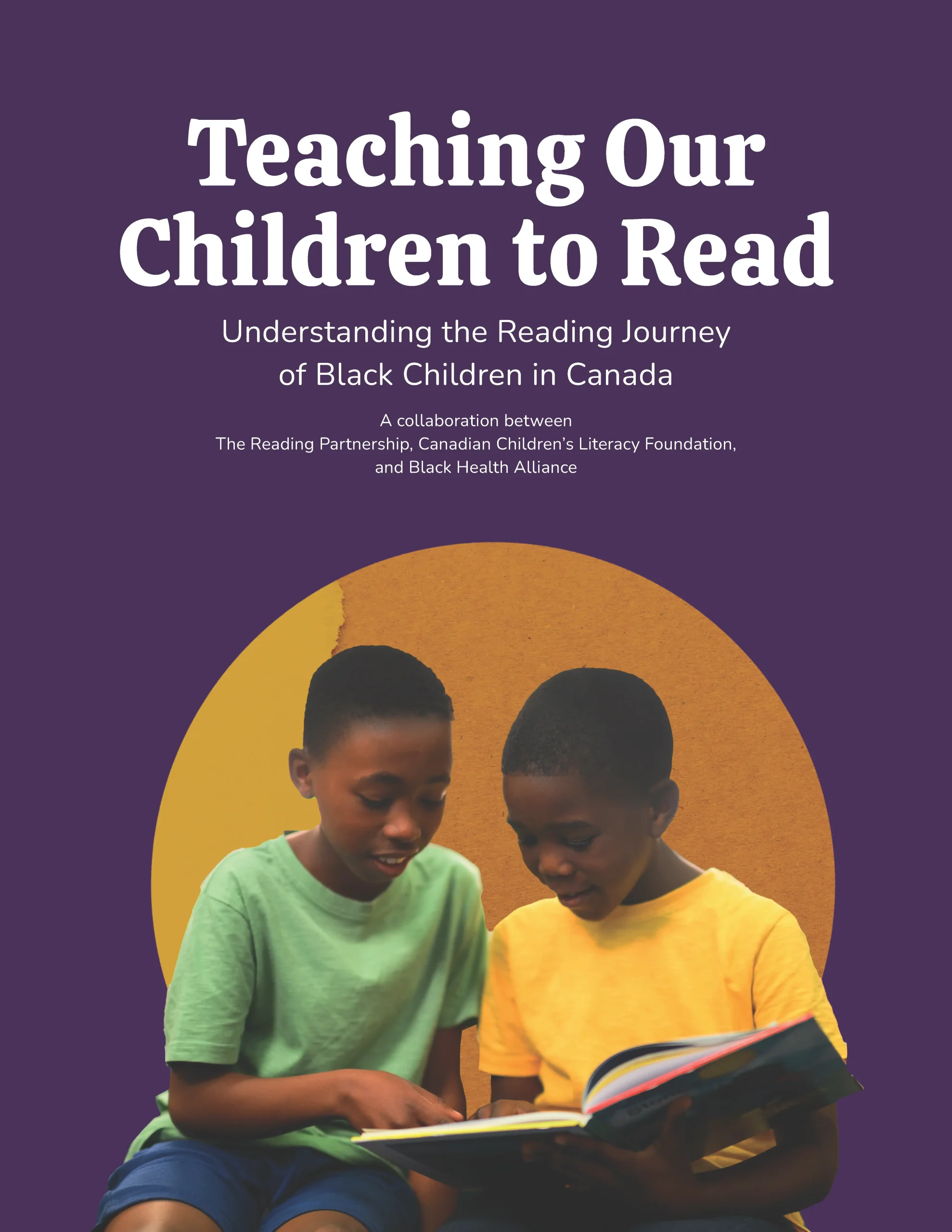 The Reading Partnership and CCLF announce Teaching our Kids to Read ...